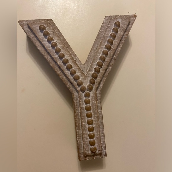 Ashland | Wall Decor | Ashland Heritage Natural Monogram Letter Y Wall ...